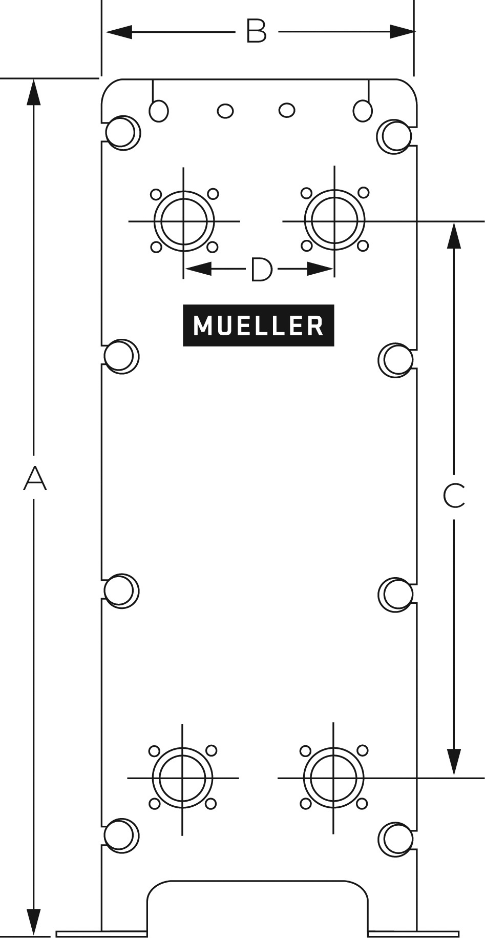 Accu-Therm® Semi-Welded Plate Heat Exchanger | Paul Mueller Company
