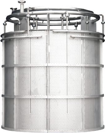 Temp-Plate® Jacketed Shell and Head Assembly | Paul Mueller Company